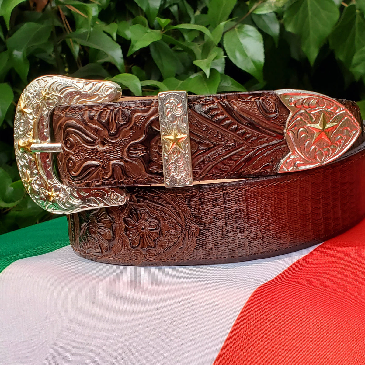 Cinto 😍Rodeo cinceleado para joven y dama – Los leyva western wear